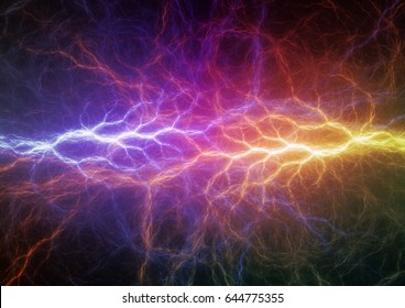 Fire Ice Lightning Background Stock Illustration 1678492123 | Shutterstock