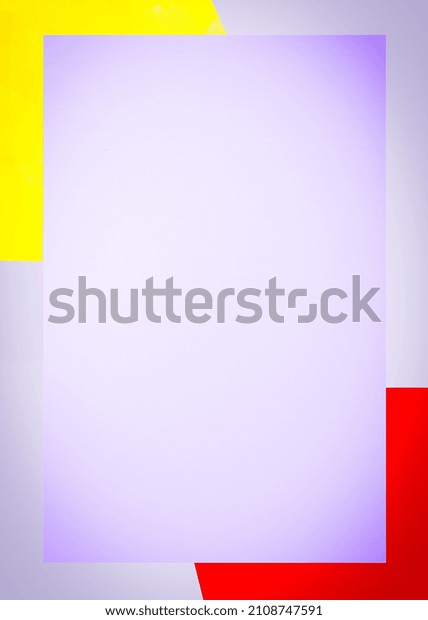 Colorful Background Banner Template Border Frame Stock Illustration ...
