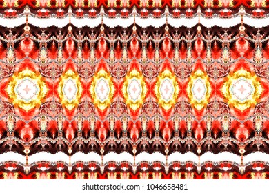High Resolution Beautiful Floral Paisley Baroque Stock Illustration ...