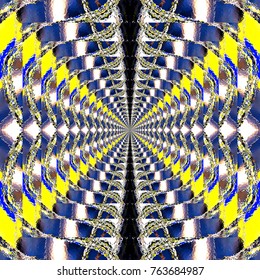 Illusion Vector Optical 3d Art Rotation Stock Vector (Royalty Free ...