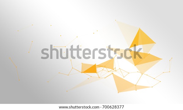 Colorful Plexus White Background Stock Illustration 700628377 ...