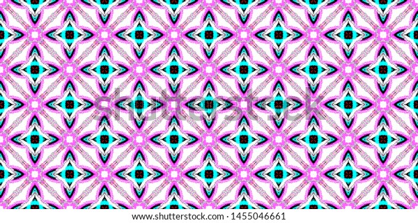 Colorful Seamless Pattern Textile Design Stock Illustration 1455046661