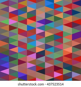 Triangle Pixel Pattern Stock Illustration 399032017
