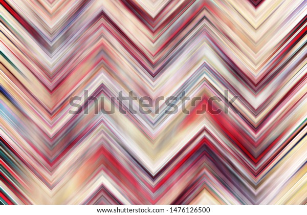 Colorful Zigzag Striped Pattern Backgrounds Design Stock Illustration ...