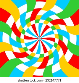 Abstract Wallpaper Optical Illusion Distorted Lines Stock Vector ...