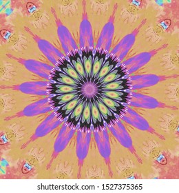 Coloured Patterned Paper Background Textures Crafts Stock Illustration ...
