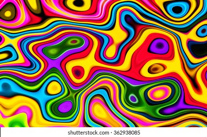 Colourful Crazy Background Stock Illustration 362938085 | Shutterstock