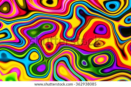 Colourful Crazy Background Stock Illustration 362938085 - Shutterstock