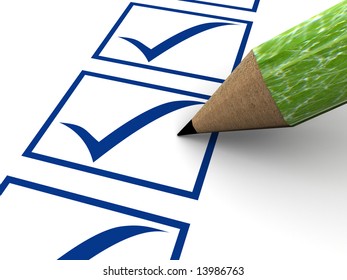 Column Questionnaire 3d Stock Illustration 13986763 | Shutterstock