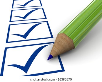 Column Questionnaire 3d Stock Illustration 16393570 | Shutterstock