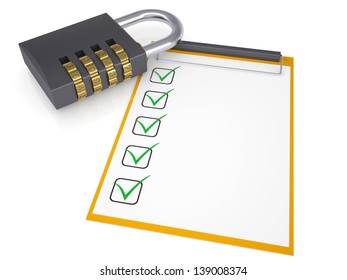 10,007 Security checklist Images, Stock Photos & Vectors | Shutterstock