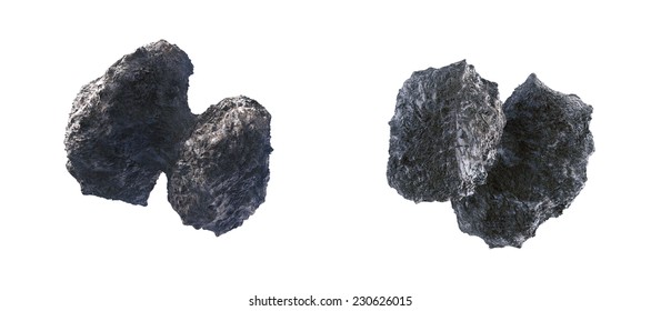 Comet 67p 3d Model Two Views Stock Illustration 230626015 | Shutterstock