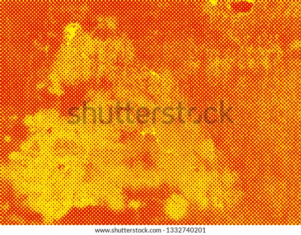 Comic Cartoon Book Template Red Yellow Stock Illustration 1332740201 ...