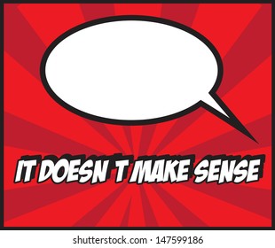 Comic Expression Text Background Stock Illustration 147599186 ...