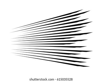 Arrangement Porcupine Quills Lying Row On Stock Photo 152894099 ...