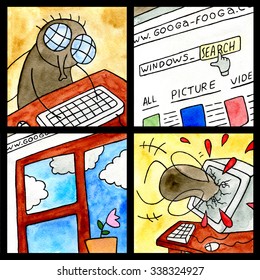 Computer comic strip : 595 images, photos et images vectorielles de ...