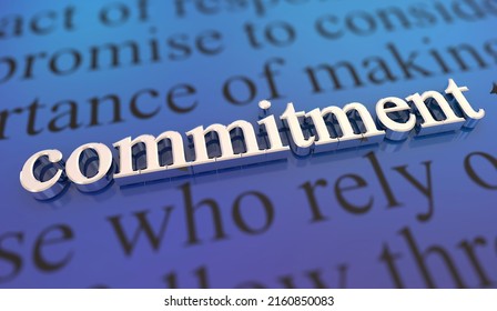5,332 Commitment 3d Images, Stock Photos & Vectors | Shutterstock