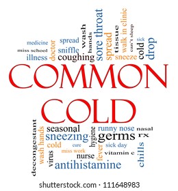 Common Cold Word Cloud Concept Great Stock Illustration 111648983 ...