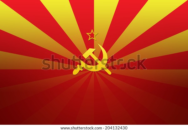 Communism Background Stock Illustration 204132430