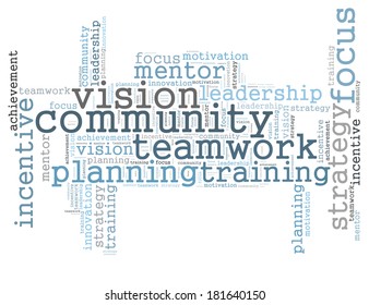 Community Word Cloud Stock Illustration 181640150 | Shutterstock