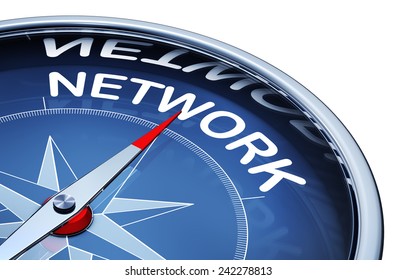 Compass Network Icon Stock Illustration 242278813 | Shutterstock