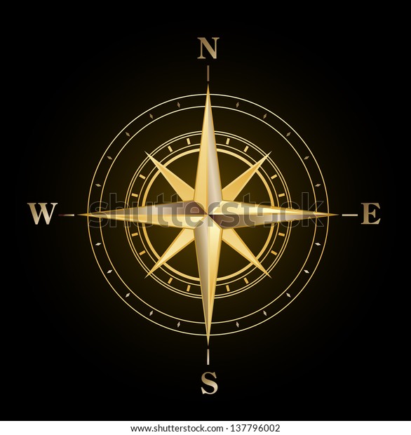Compass Rose Stock Illustration 137796002 | Shutterstock