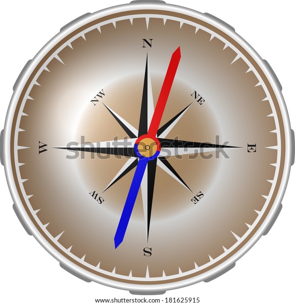 Compass Windrose Stock Illustration 181625915 | Shutterstock