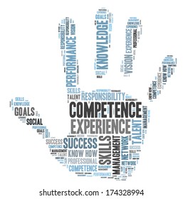 Competence Word Cloud Stock Illustration 174328994 | Shutterstock