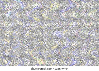 Complex Abstract Thin Outlines Various Shapes Stock Illustration ...