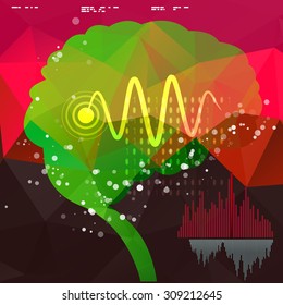 Complex Brain Process Illustration Stock Illustration 309212645 ...