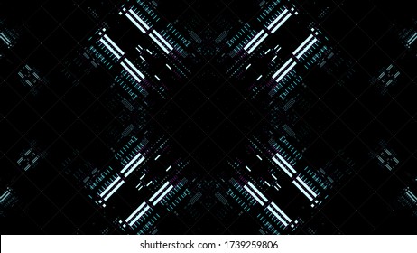Complex Technology Background Illustration Multi Layered Stock ...