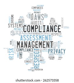 Compliance Word Cloud Stock Illustration 262573358 | Shutterstock