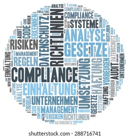 Compliance Word Cloud Stock Illustration 288716741 | Shutterstock