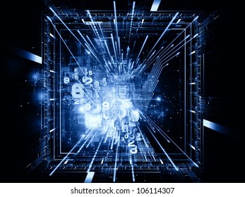 Fitness Interface Against Abstract Technology Background Stock ...