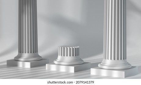 Composition Geometric Shapes Instability Structure Grey Stock ...