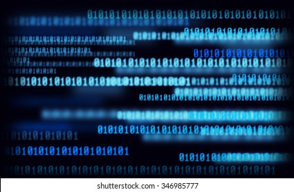 Computer 01 Number Concept Stock Illustration 346985777 | Shutterstock
