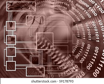 Computer Background Mail Signs Keys Digits: ภาพประกอบสต็อก 58799824 ...