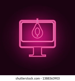 Computer Calibration Icon Element Measuring Elements 스톡 벡터(로열티 프리 ...