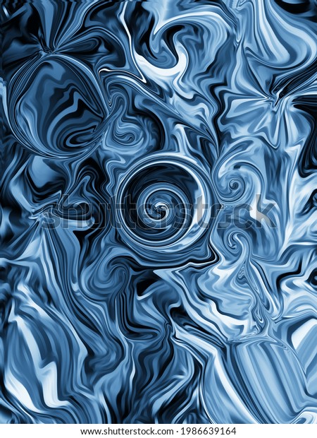 Computer Created Horror Backgrounds Waves Architect Stock Illustration ...