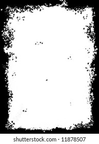 Computer Designed Grunge Border Frame Stock Illustration 11878507 ...