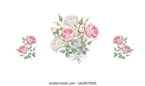 Computer Drawn Flower Flowers Stock Illustration 1610072905 | Shutterstock