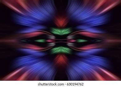 Computer Generated Radial Color Texture Stock Illustration 620744444