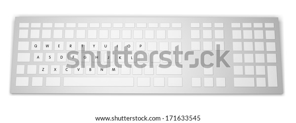 Computer Keyboard Key Labels Close Stock Illustration 171633545 ...