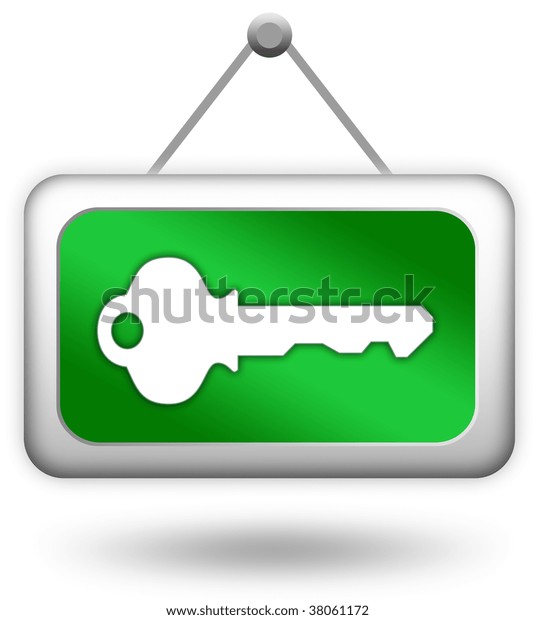 Computer Login Key Sign Stock Illustration 38061172 | Shutterstock