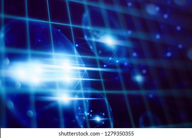 Computer Networking Background Deep Learning Data Stock Illustration ...
