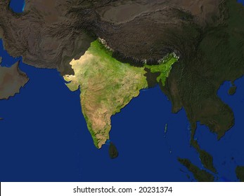 1,020 World map india highlighted Images, Stock Photos & Vectors ...