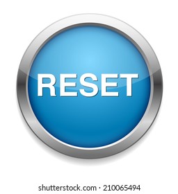 Computer Reset Button Illustration Isolated On: vector de stock (libre ...