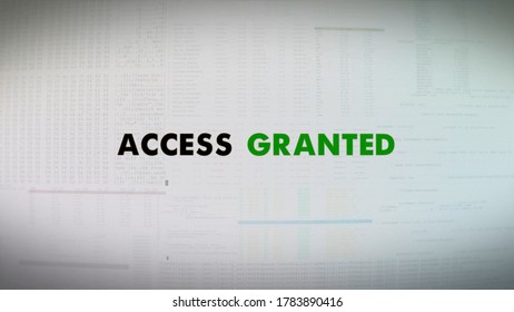 561 Hacking access granted Images, Stock Photos & Vectors | Shutterstock