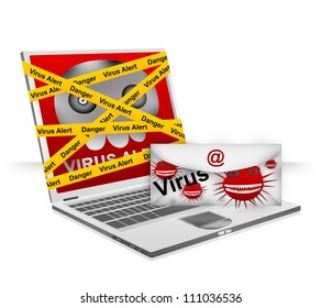 562 Email attachment virus Images, Stock Photos & Vectors | Shutterstock