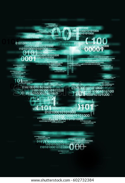 Computer Virus Skull Danger Concept Illustration Stock Illustration ...